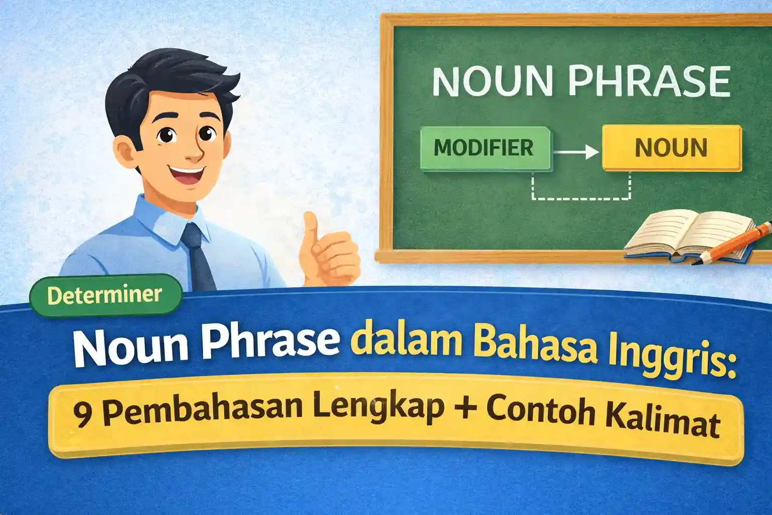 Noun Phrase Bahasa Inggris: 9 Pembahasan + Contoh Kalimat